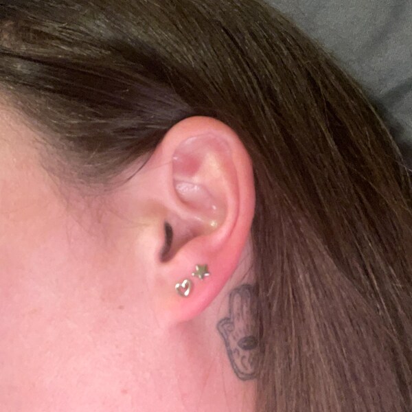 Sterling Silver Four Interlocking Circles Pendant Necklace With Dotted ...