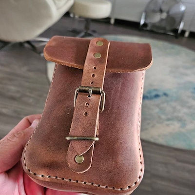 Handmade Hand Stitched Genuine Leather Steampunk Biker Face Mask, Mouth ...
