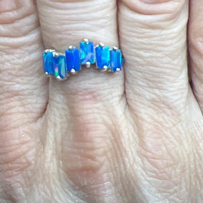 Pear Red Rose Ruby Ring for Women, Statement Ring, Ring for Her ...