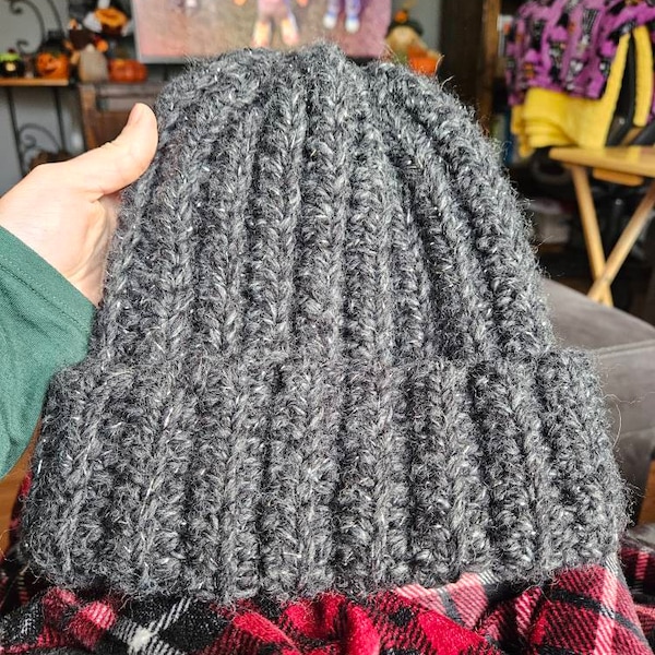 Easy Crochet Pattern-crochet Hat- Ribbed Wonder Hat Pattern, Crochet ...