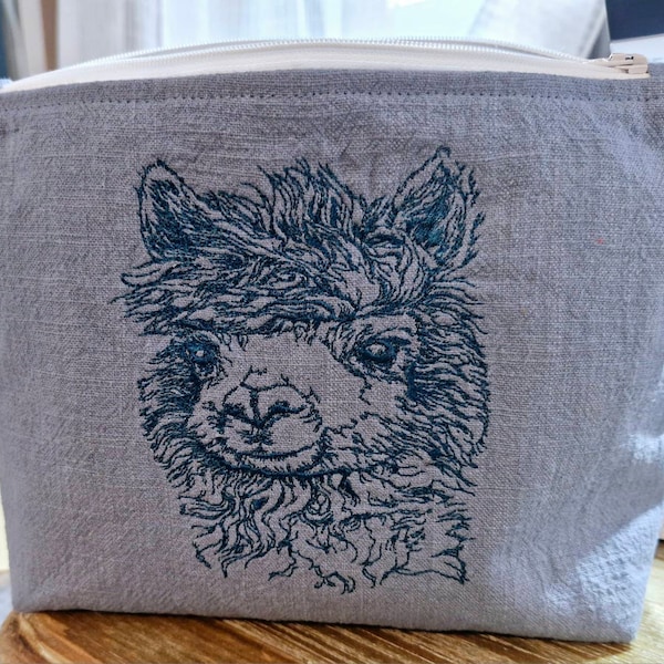 Alpaca Llama Machine Embroidery Design, Farm Animal Instant Download ...