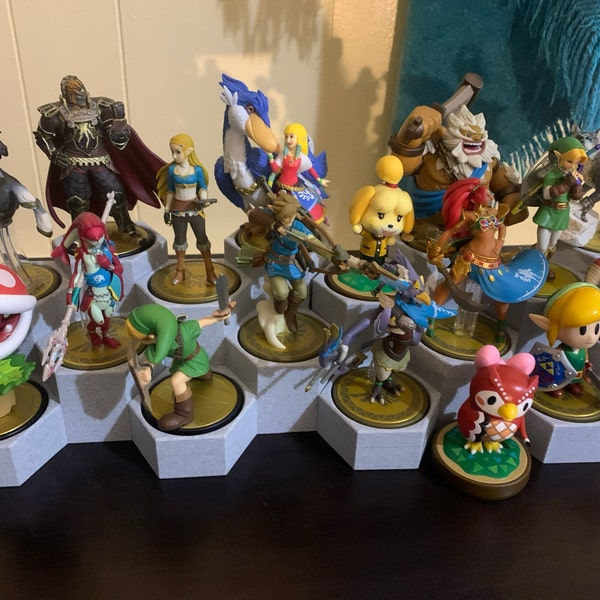 Amiibo Display Stand - Modular - Holds 4 per Module - Etsy