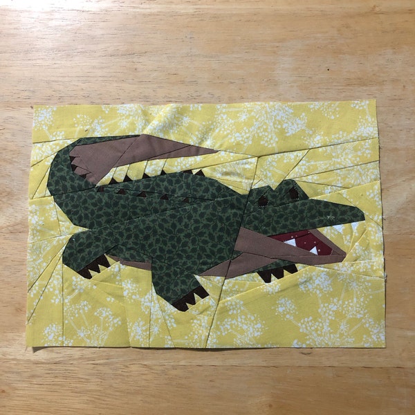 PDF Pattern - Dragonfly Quilt Block 10-inch - Foundation Paper Piecing ...