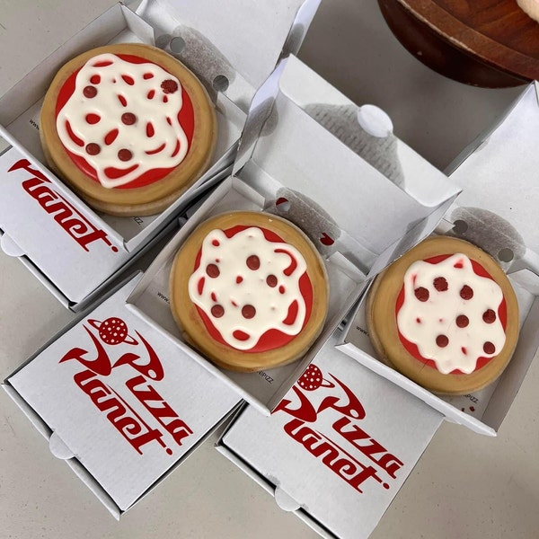 Mini “pizza Planet” Pizza Boxes for Party Favors - Etsy