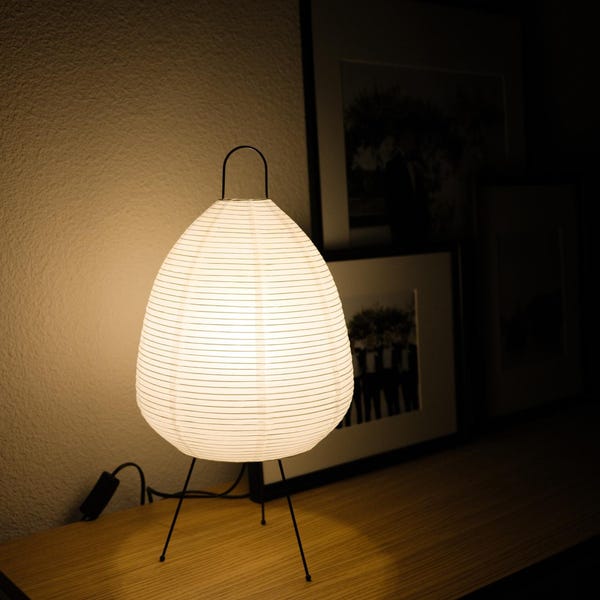Japanese Rice Paper Lamp - Standing Lamp - Etsy