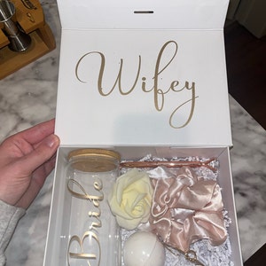 Bridal Gift Box, Bride to Be Gift Box, Personalized Bridal Gift Box ...