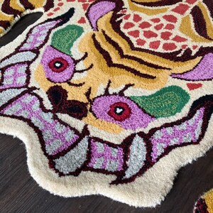 Squirrel Rug Kids Rugs Animal Rug Hand Tufted Rug Carpet Kids - Etsy