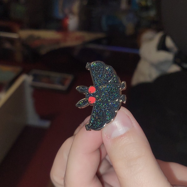 Chupacabra Hard Enamel Pin | Cryptid Enamel Pin for Cryptozoology Merch Fans of Cute Merch ...