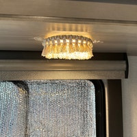 Maddie RV Light Cover for Camper Natural Beige, RV Accessory for Inside ...