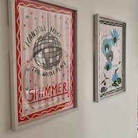 Stomping Ground Customisable Wall Print Illustrated by Weezy Colourful ...