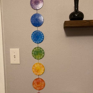 Chakras Wall Decor, Wall Hanging, Chakra - Etsy