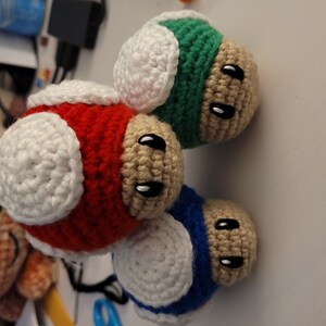 CROCHET PATTERN BUNDLE Goomba & Mario Bros Mushrooms Pdf File English ...