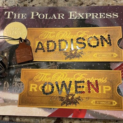 Polar Express Bell Silver Sleigh Bell - Etsy