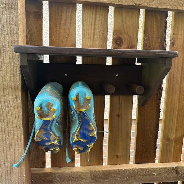 FREE DELIVERY! Wellie Rack Indoor/outdoor Reclaimed Wood Wellington ...