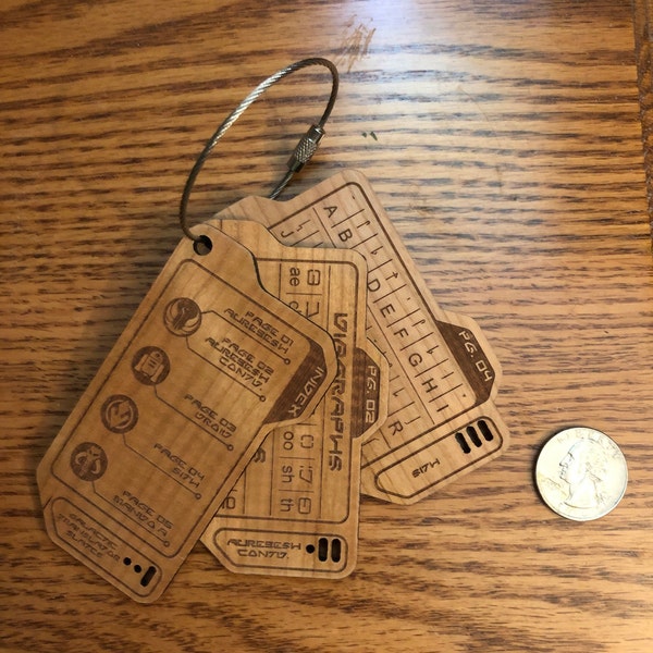 Galactic Translator Solid Brass, Stainless Steel or Wood Star Wars ...