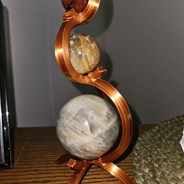 Garden Quartz Sphere 56mm ~ Phantom Ghost Crystal ~ Lodolite Ball - Etsy