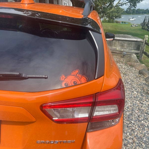 Vinyl Decal, Car Decal, Sticker, Lap Top, Nemo, Waving Inspired, Little ...