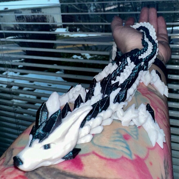 27" Wolf (egg Available) Dragon Articulating Flexi by Cinderwing ...