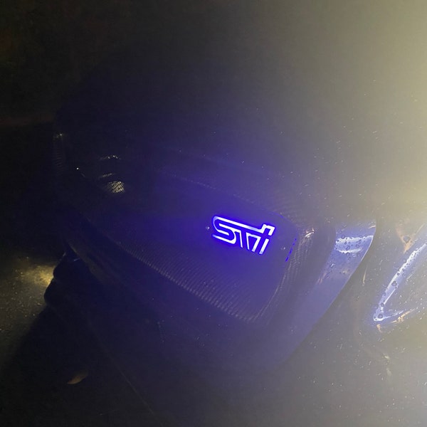 WRX Custom LED Grill Badge WRX Sti Rgb - Etsy Canada