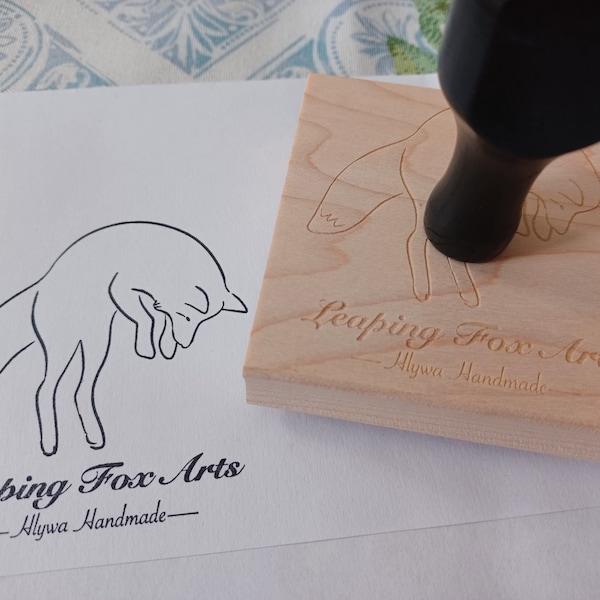 Custom Logo Stamp, Packaging Stamp With Your Logo, Self Inking Stamp or ...