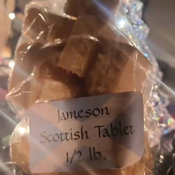Butterscotch Scottish Tablet Candy - Flavored Authentic Scotland Family ...