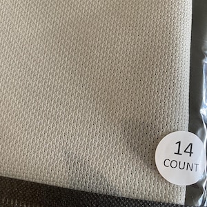 11 Count Aida Cloth Cross Stitch Embroidery Fabric, White - Etsy