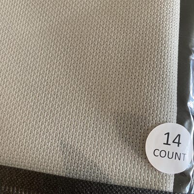 11 Count Aida Cloth Cross Stitch Embroidery Fabric, White - Etsy