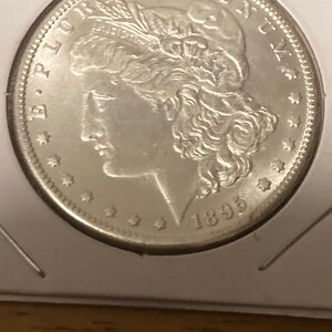 Two-sided Trick Coin 1895 Morgan Silver Dollar Two Face Double-headed ...
