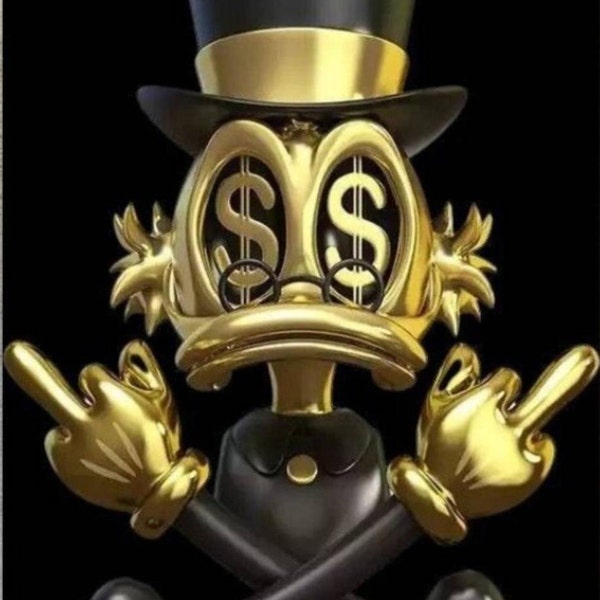 Scrooge Mcduck Masterchef Printable Art Contemporary Art Wall Art ...