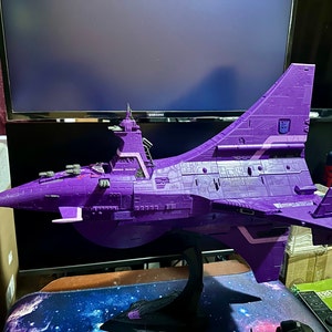 3D Printed Flight Stand for Transformers Titan Class Nemesis - Etsy