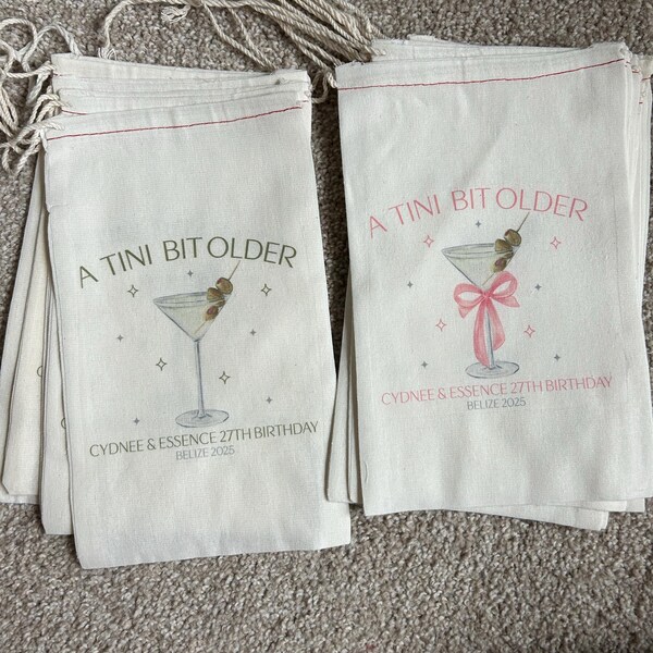 Aperol Spritz Party Favor Bags - Cocktail Bags - Spritzy Bachelorette ...
