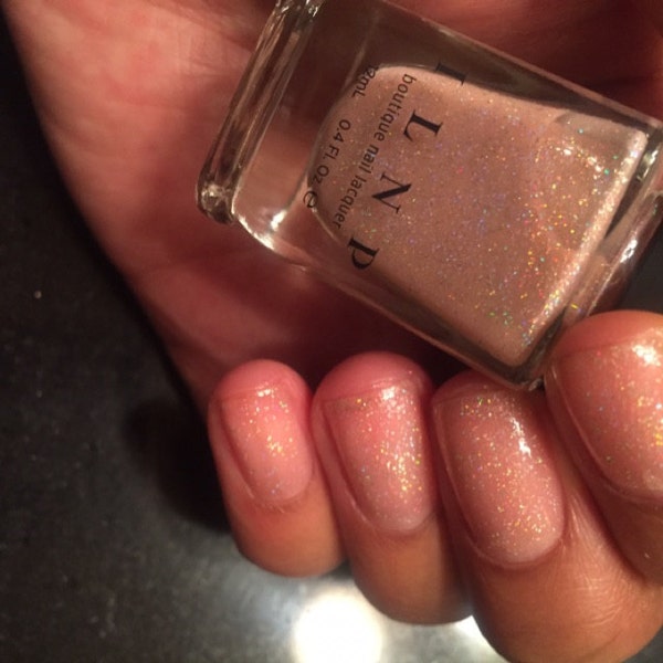 Sweet Pea - Seashell Pink Holographic Sheer Jelly Nail Polish - Etsy