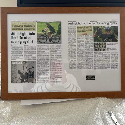 Personalised Caption Frames. 30x40cm Portrait Frame With 10x8 Photo ...