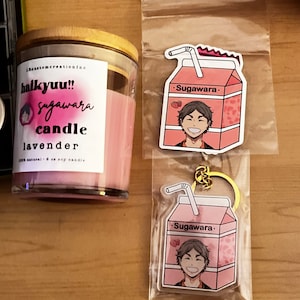 Volleyball Anime Milk Stickers - Etsy