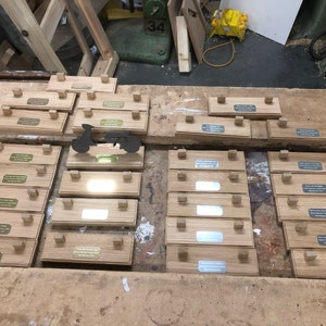 Trophy Base / Plinth Weighted Square Black Trophy Base Ideal - Etsy