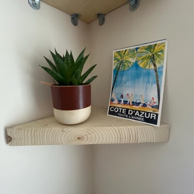 Hexagon Shelf Hexagon Shelves Reclaimed Wood Shelf Honeycomb Shelf ...