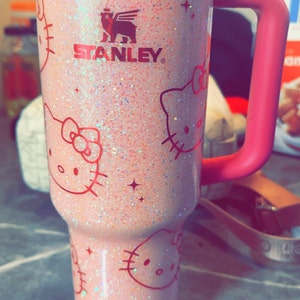 Custom Glittered Stanley Please Read Item Details and Confirm Delivery ...