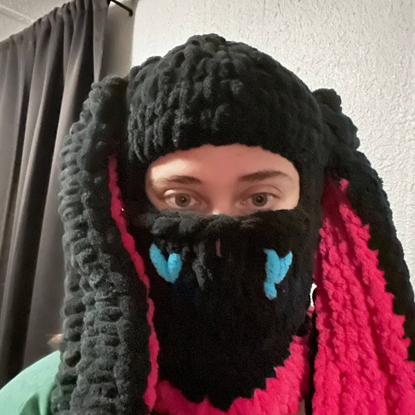 Balaclava Long Bunny Ears, Balaclava Mask, Balaclava Ear, Balaclava ...