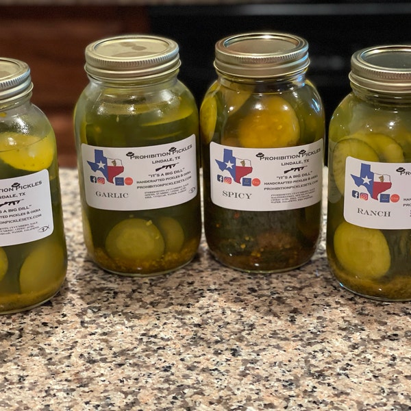 Pickled Garlic Half Pint - Etsy