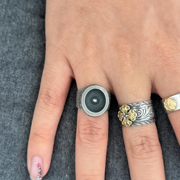 Calvaria Ring Brass, Copper - Etsy