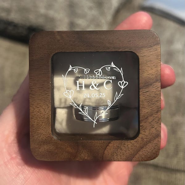 Monogrammed Leather Makeup Bag - Custom Cosmetic Pouch - Birth Month ...