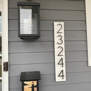 House Numbers, Number Sign, Address Sign, Address Plaque, Number Plaque ...