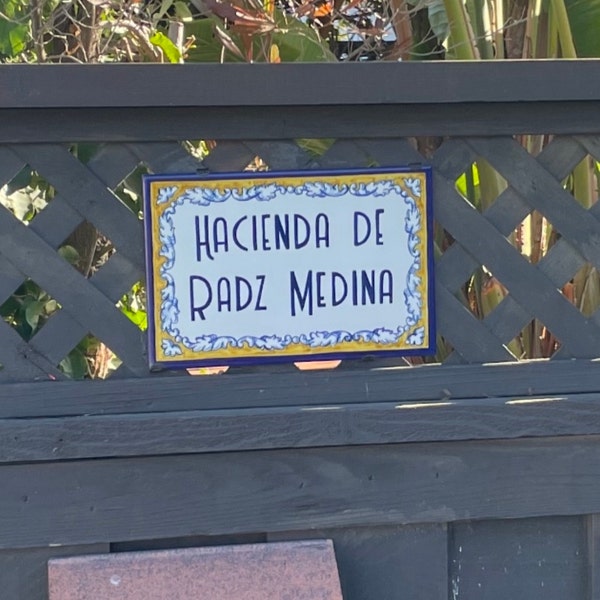 Old Spanish House Number , Signs for Home, Personalized Tile, Ceramic ...