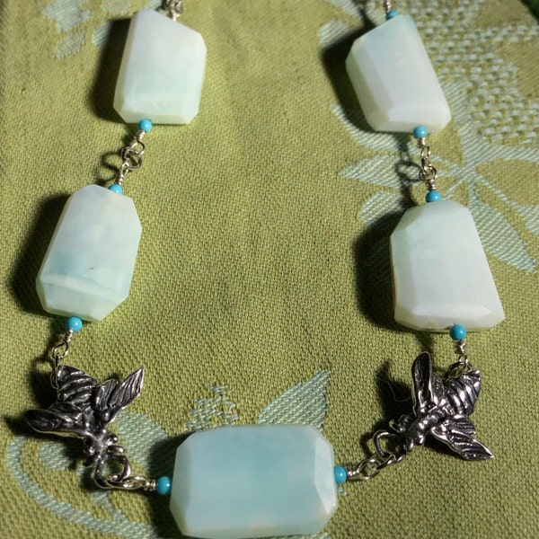 Artisan Handmade Bee Jewelry Chain Link in Sterling Silver (one) (A) - Etsy