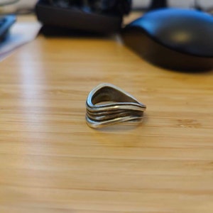 Silver Rowan Ring Elven Ring Art Nouveau Ring, Boho Ring Vintage Ring ...