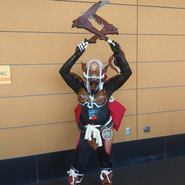 Male Odogaron Mask Cosplay Pattern Bundle - Etsy