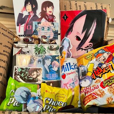 You Choose Manga/anime Box - Etsy