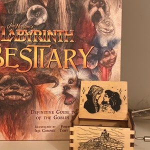Labyrinth Music Box Hand-cranked Music Box Fantasy Music Box Mini ...