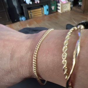 14K Tri-color Gold Crossover Trinity Fancy Ring Size 7 - Etsy