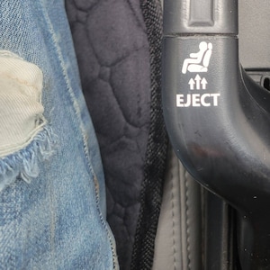 Eject Button Decal, Car Decal, Eject Passenger Button, Blank Button ...